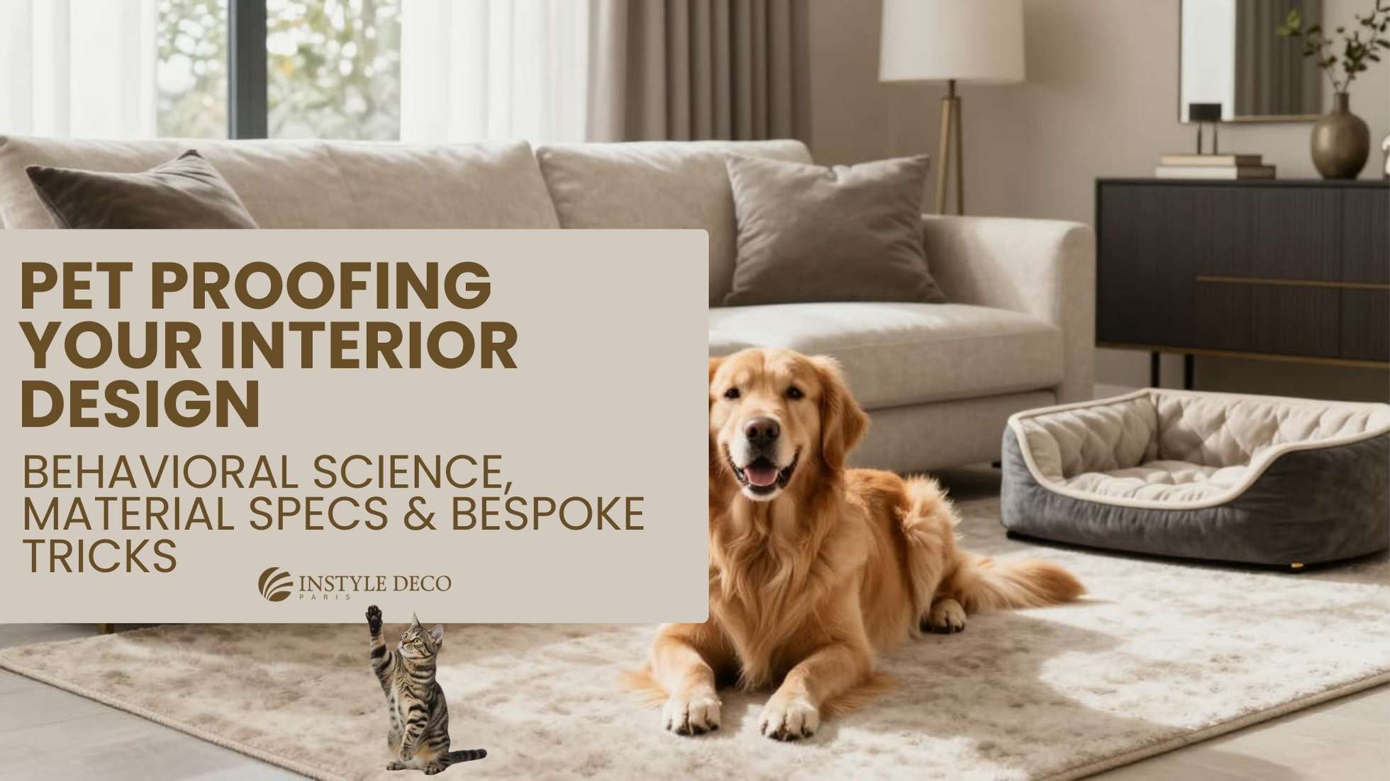 Pet-Proof Interior Design Choices | Instyle Deco Paris