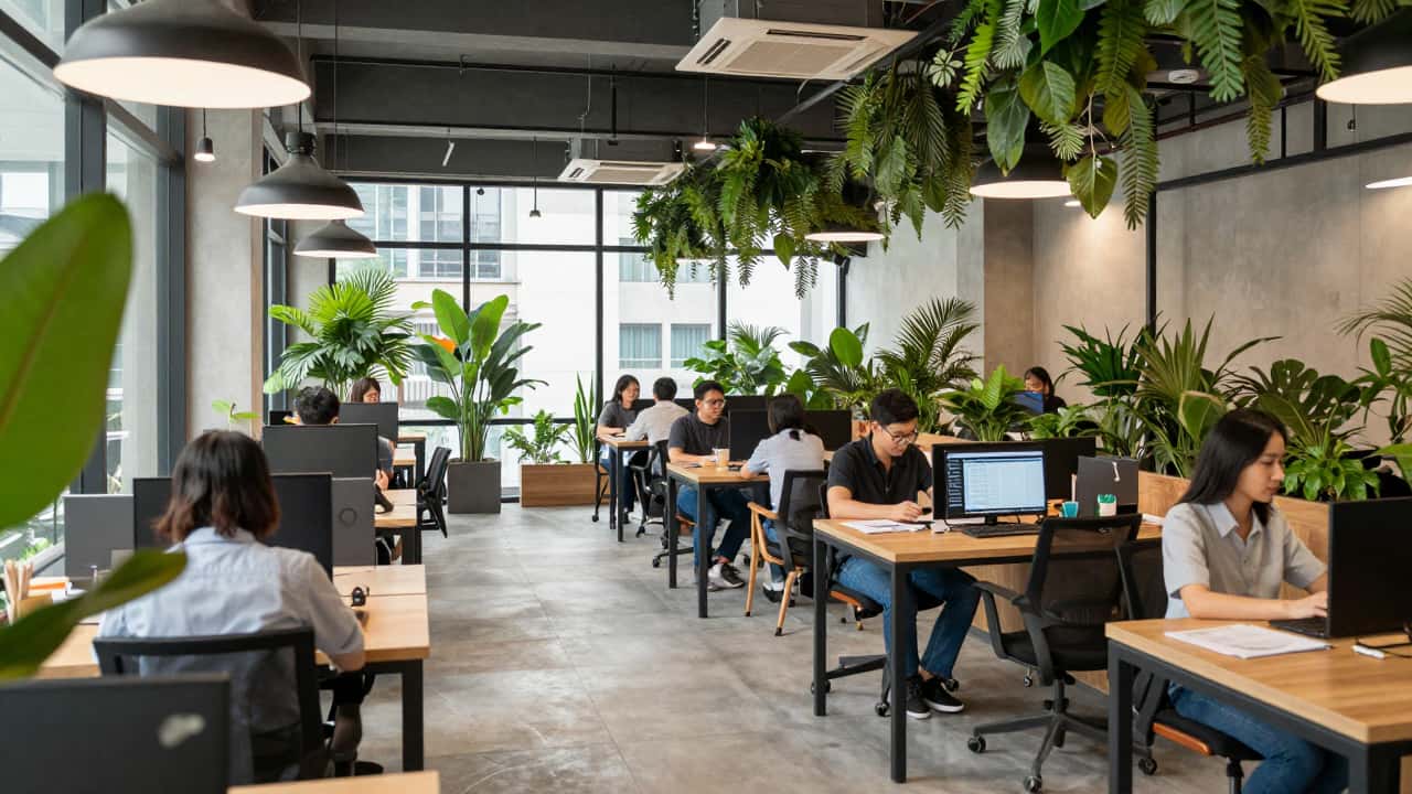 Coworking Space Interior Design Bangkok: 12 Versatile Concepts ...